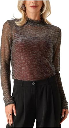 Ydence Glamour&ouml;ses Gold Top Finley - - Tops - Damen - Gelb - XS
