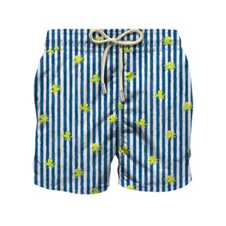Saint Barth Homme, Maillots de bain, Multicolore, Taille: L Short de bain Lighting