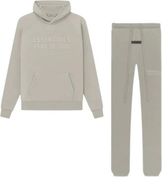 Fear of God Homme, Sport, Gris, Taille: S Essentials Smoke Full Set