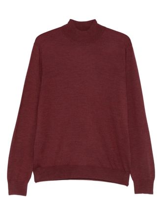 Corneliani Klassischer Pullover - Rot