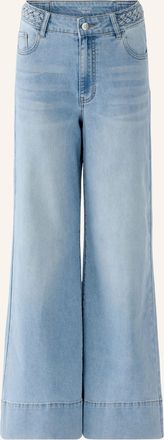 Oui Wide Leg Jeans blau