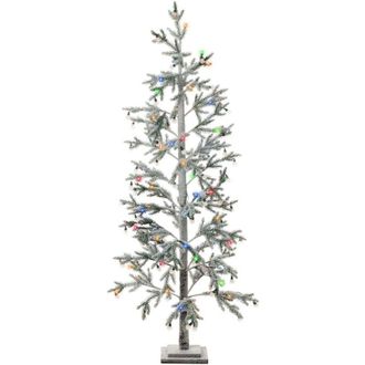 Beliani Gartendekoration LED TORSA Baum 180 cm Gr&uuml;n