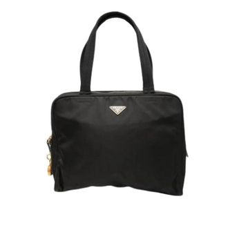 Prada Pre-owned Vintage Nylon Schulter-Tote - - Pre-owned - Damen - Schwarzk - ONE SIZE
