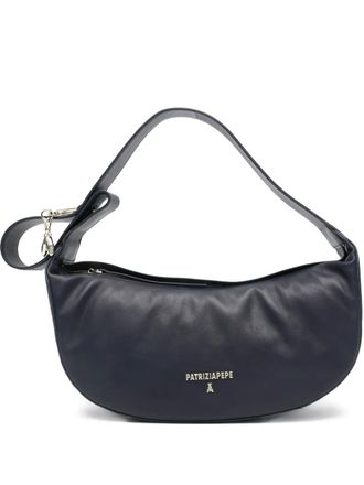 Patrizia Pepe sac porté épaule Moon médium - Bleu