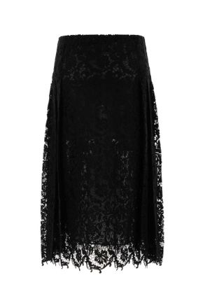 Fendi Lace Skirt - Black