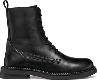 Geox Schnürschuhe Geox D Serilda D56WYG 00043 C9999 Schwarz