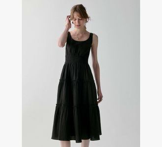 Kate Spade New York Midikleid, Gestuft