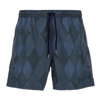 Ballantyne Homme, Maillots de bain, Bleu, Taille: 3XL Short de Bain &agrave; Cordon