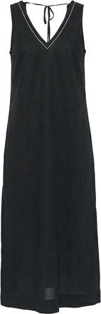 PESERICO Knielanges Kleid - Blau