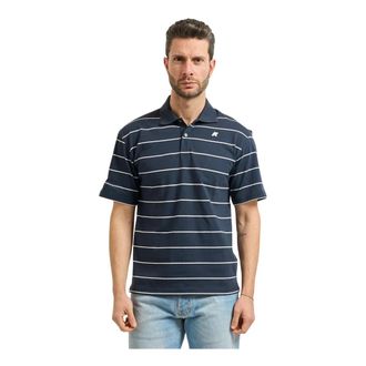 K-Way Homme, Tops, Bleu, Taille: 3XL Polo Ray&eacute;