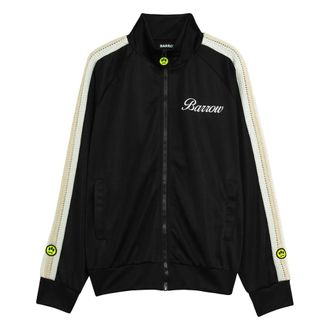 Barrow Barrow, Homme, Sweatshirts et sweats &agrave; capuche, Noir, Taille: M Veste en Triac&eacute;tate Noire