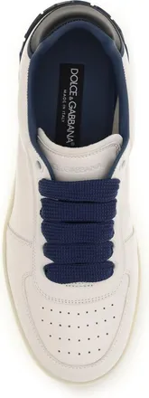 Dolce & Gabbana Mens Sneakers Portofino White-Denim Trainers White/denim