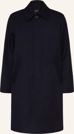 A.P.C. Blazermantel Mac Hugo blau