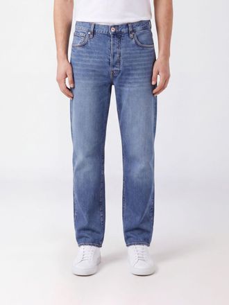 Emporio Armani Jean J100 &agrave; jambe large et taille mi-haute en denim stretch