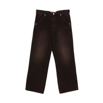 Marni Homme, Jeans, Brun, Taille: M Wide Jeans