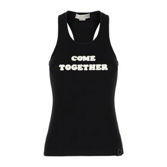 Stella McCartney Come Together Top - - Tops - Damen - Schwarzk - L