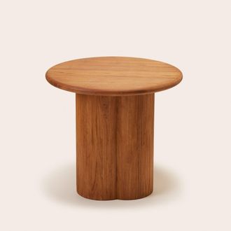 Madura Table DAppoint Myria Teck recyclé - MARRON