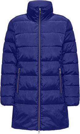 Only Damen ONLNEWLINA Puffer Zip Coat OTW KTA Steppjacke, Blau, XS