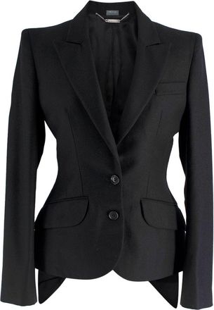 Alexander McQueen Black Blazer with Tails Size S