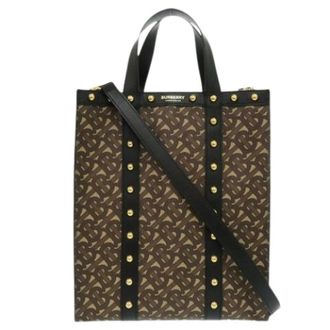 Burberry Pre-owned Plastic Shoulder Bag - - Pre-owned - Damen - Braun - ONE SIZE
