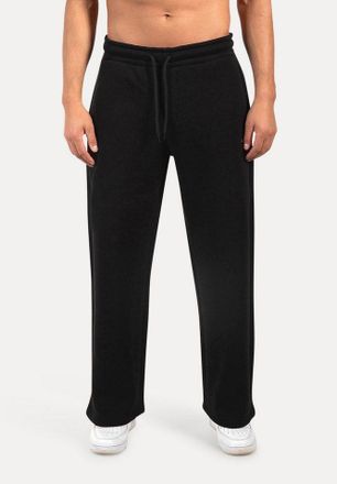 Smilodox Jogginghose Brayan Oversize, Bequeme Sweathose mit Kordelzug & Taschen, l&auml;ssig lockere Passform Breites Bein Freizeithose Sport Streetstyle Alltag