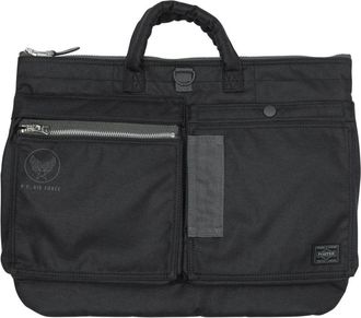 Porter-Yoshida & Co. Homme, Sacs, Noir, Taille: ONE Size Flying ACE 2Way Handbag