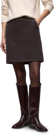 Street One Rock mit Steppmuster Darkest Brown 38