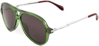 Zadig&Voltaire Femme, Accessoires, Vert, Taille: ONE Size Szv309-580V51 Lunettes de soleil