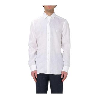 Etro Klassisches Langarmhemd - - Shirts - Herren - Wei&szlig; - 2XL