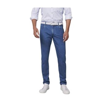 Meyer Homme, Jeans, Bleu, Taille: W34 L30 Jeans slim