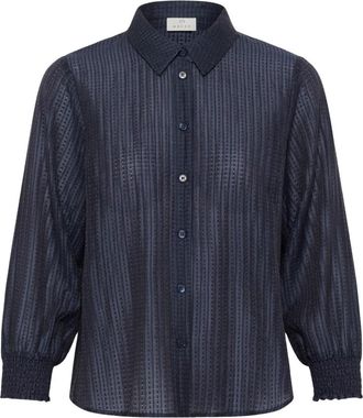 Kaffe Hemd - - Blouses & Shirts - Damen - Blau - XL