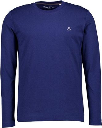 Marc O'Polo Herren Longsleeve blau