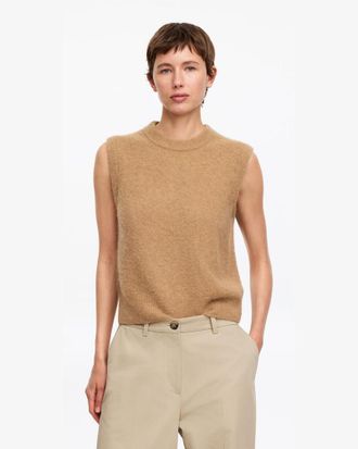 Arket Pullunder Aus Alpakawolle Und Wolle -Beige