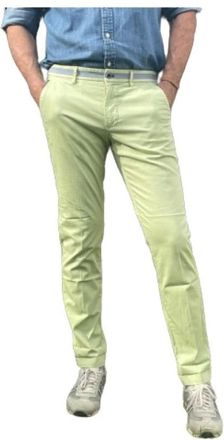 Mason's Homme, Pantalons, Vert, Taille: M Torino University Chino