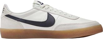 Nike Sneaker f&uuml;r Damen, Leder, Flach (Wei&szlig;/Grau/Gummi Rosa)