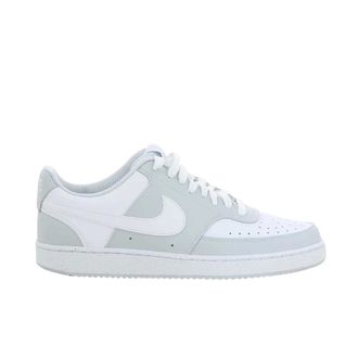 Nike Homme, Sport, Gris, Taille: 45 EU Baskets Basses Court Vision Blanches