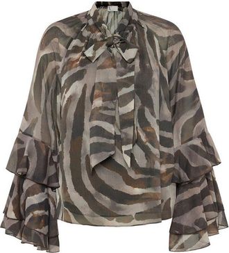 Vera Mont Chiffonbluse Damen mit Volant