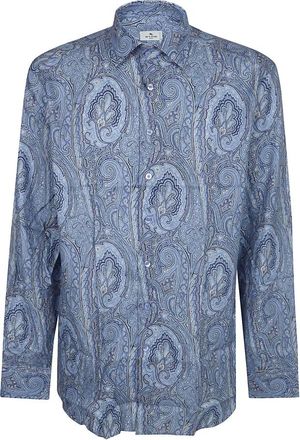 Etro Homme, Chemises, Multicolore, Taille: XL Roma 8 P.c. Shirt