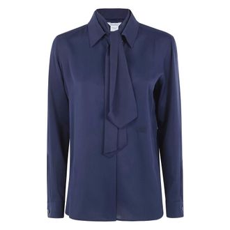 Max Mara Femme, Blouses et Chemises, Bleu, Taille: 36 FR Chemises
