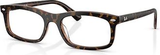 Ray-Ban Rb5450 Optics Havana Braun Fassung Klar Glas Polarisiert 54-19
