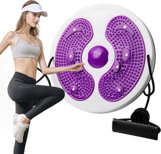 Generico Trainingsscheibe zum Verdrehen der Taille, drehbares Brett, magnetisches Bauchmuskeltraining, vielseitig einsetzbar, f&uuml;r den Innen- und Au&szlig;enbereich, 