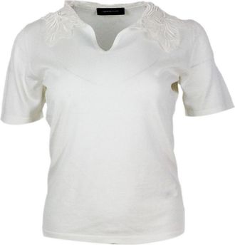 Fabiana Filippi Pull Col Rond - Cr&egrave;me