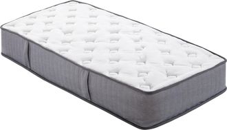 HOMCOM Matratze 90x200 cm 25,8 cm H&ouml;he ergonomische Taschenfederkernmatratze mit Abnehmbarer waschbar Bezug H3 H&auml;rtegrad