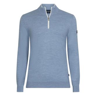 Cavallaro Homme, Pulls, Bleu, Taille: L Fontanio Half Zip Pullover