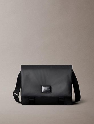 Calvin Klein Praktische Gesteppte Messenger Bag - Black - Herren - OS