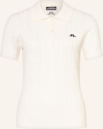 J.Lindeberg J.Lindeberg Strick-Poloshirt weiss