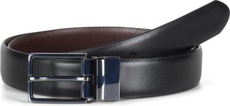 Howard London Homme, Accessoires, Noir, Taille: 105 CM Harold Reversible Belt