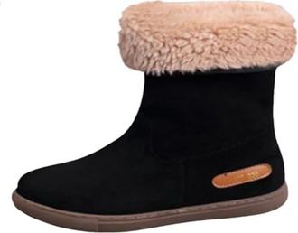 Generic Bottes chaudes haute performance pour femme, douces et confortables, peuvent sadapter aux environnements froids et difficiles, Noir, 37 EU