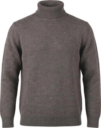 Bl'ker Steve Rollkragenpullover - - Knitwear - Herren - Braun - XL