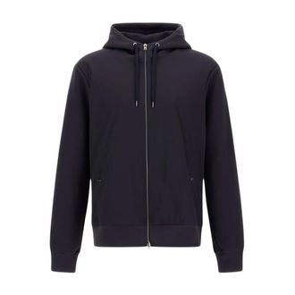 Herno Blaue Parka f&uuml;r M&auml;nner Aw25 - - Sweatshirts & Hoodies - Herren - Blau - M